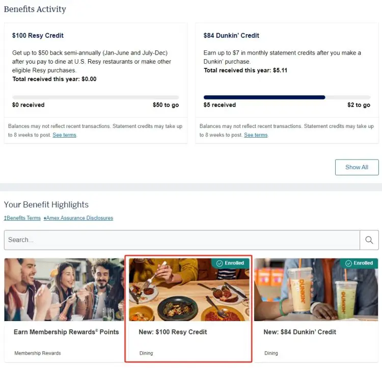 每半年50美元，顺利报销！Amex Gold全新Resy Credit使用实战详解 - 抛因特达人 PointsTalent